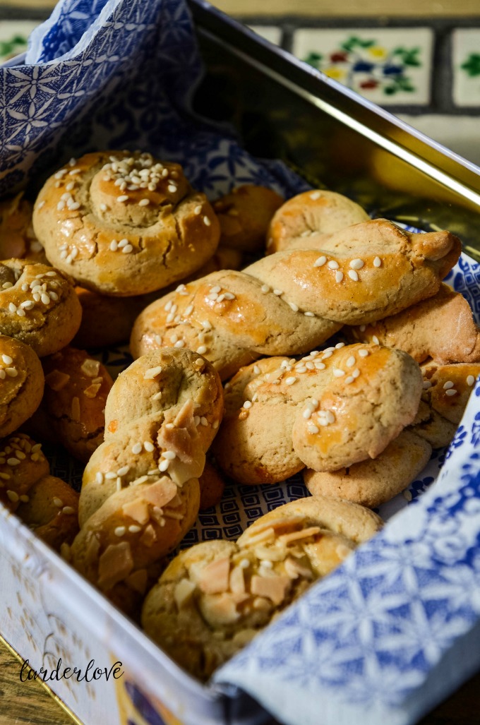 Koulourakia Greek Easter Biscuits - Larder Love