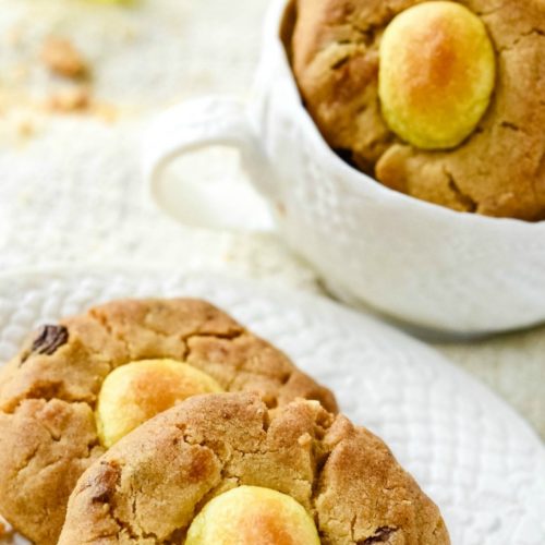 Easy recipe for simnel cake cookies for mothers day by larderlove