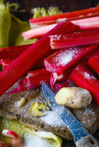 The Best Homemade Rhubarb and Ginger Gin Liqueur - Larder Love