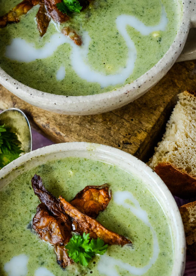Super Easy Cream Of Nettle Soup - Larder Love