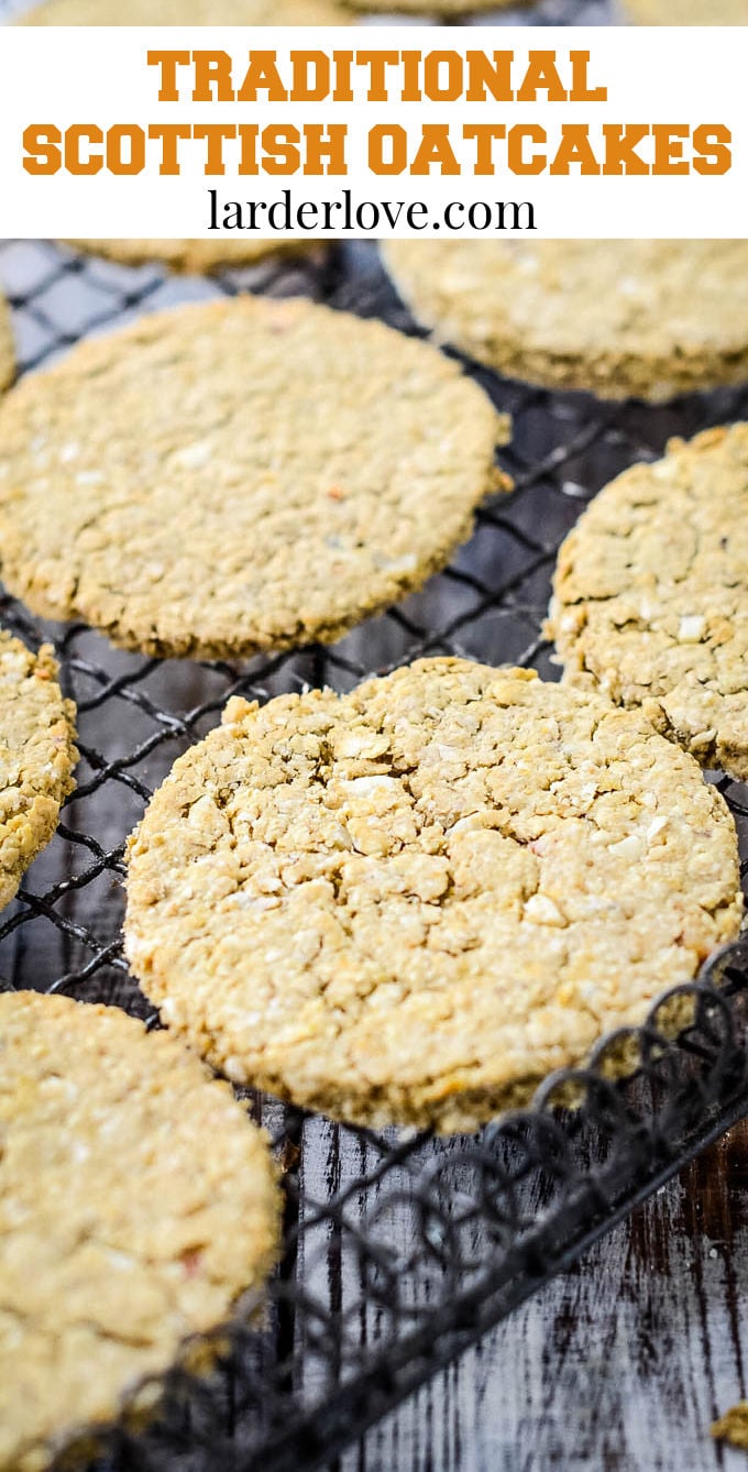 Super Easy Traditional Scottish Oatcakes - Larder Love