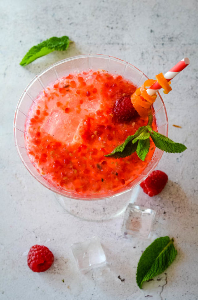 The Best Homemade Rhubarb and Ginger Gin Liqueur - Larder Love