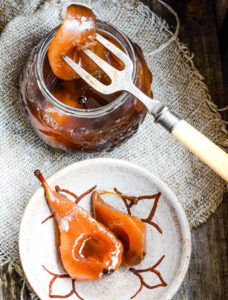 Sweet And Sour Spiced Pickled Pears - Larder Love
