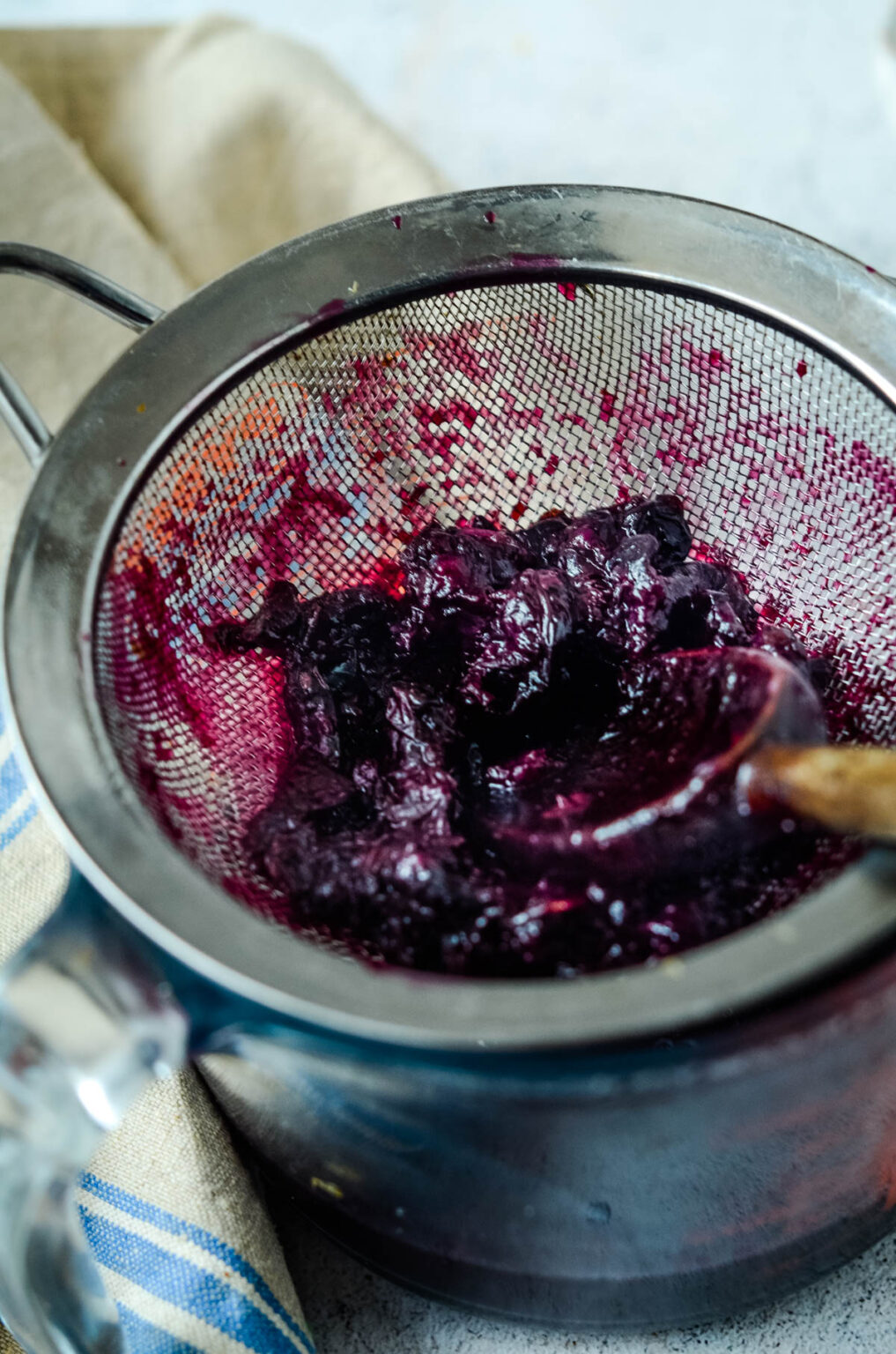Spiced Blueberry And Whisky Pancake Syrup/Sauce - Larder Love