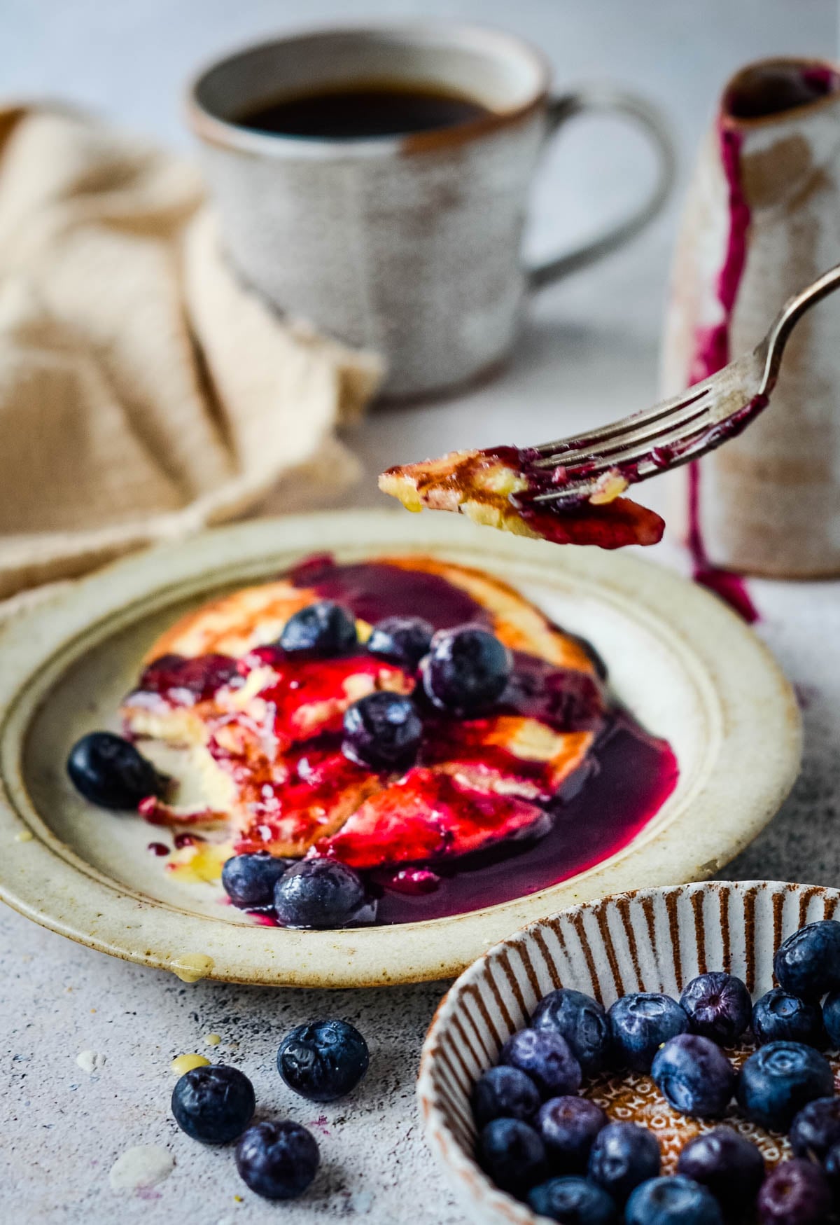 Spiced Blueberry And Whisky Pancake Syrup/Sauce - Larder Love