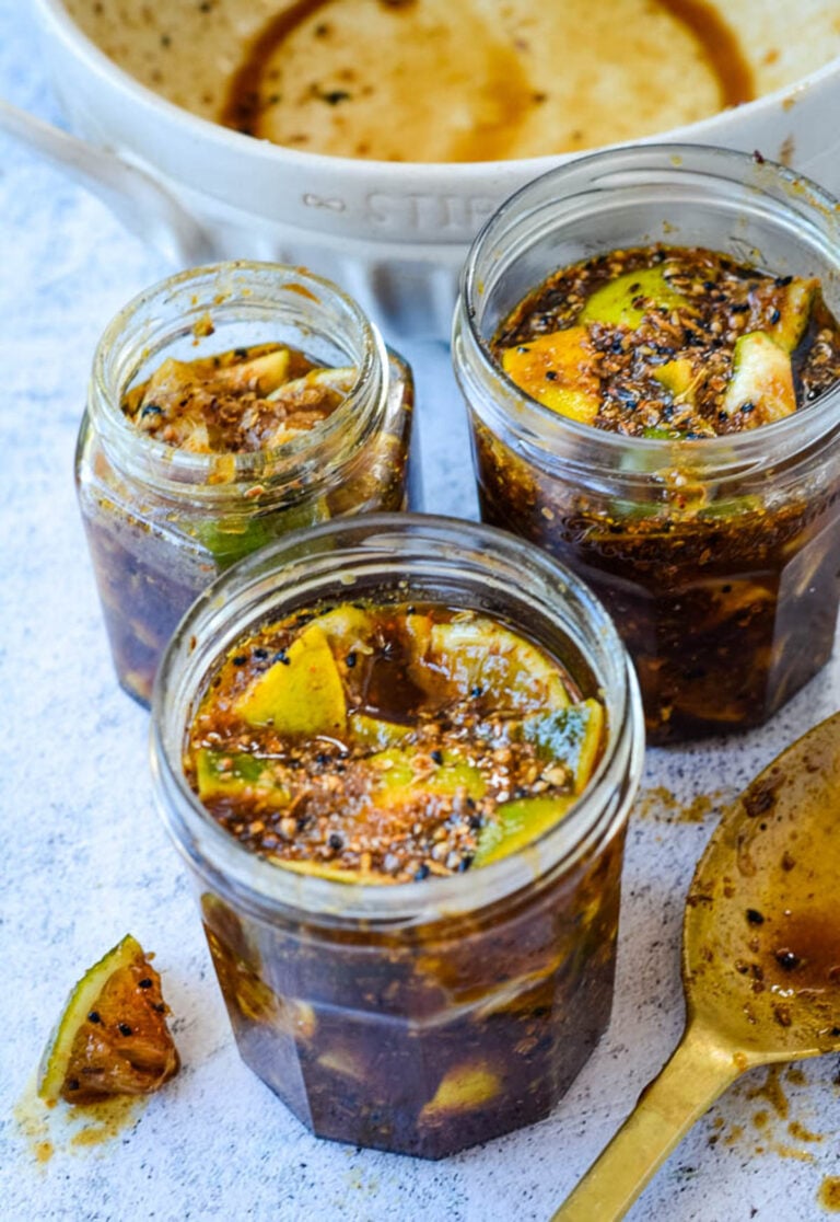 Easy Homemade Lime Pickle Recipe - Larder Love