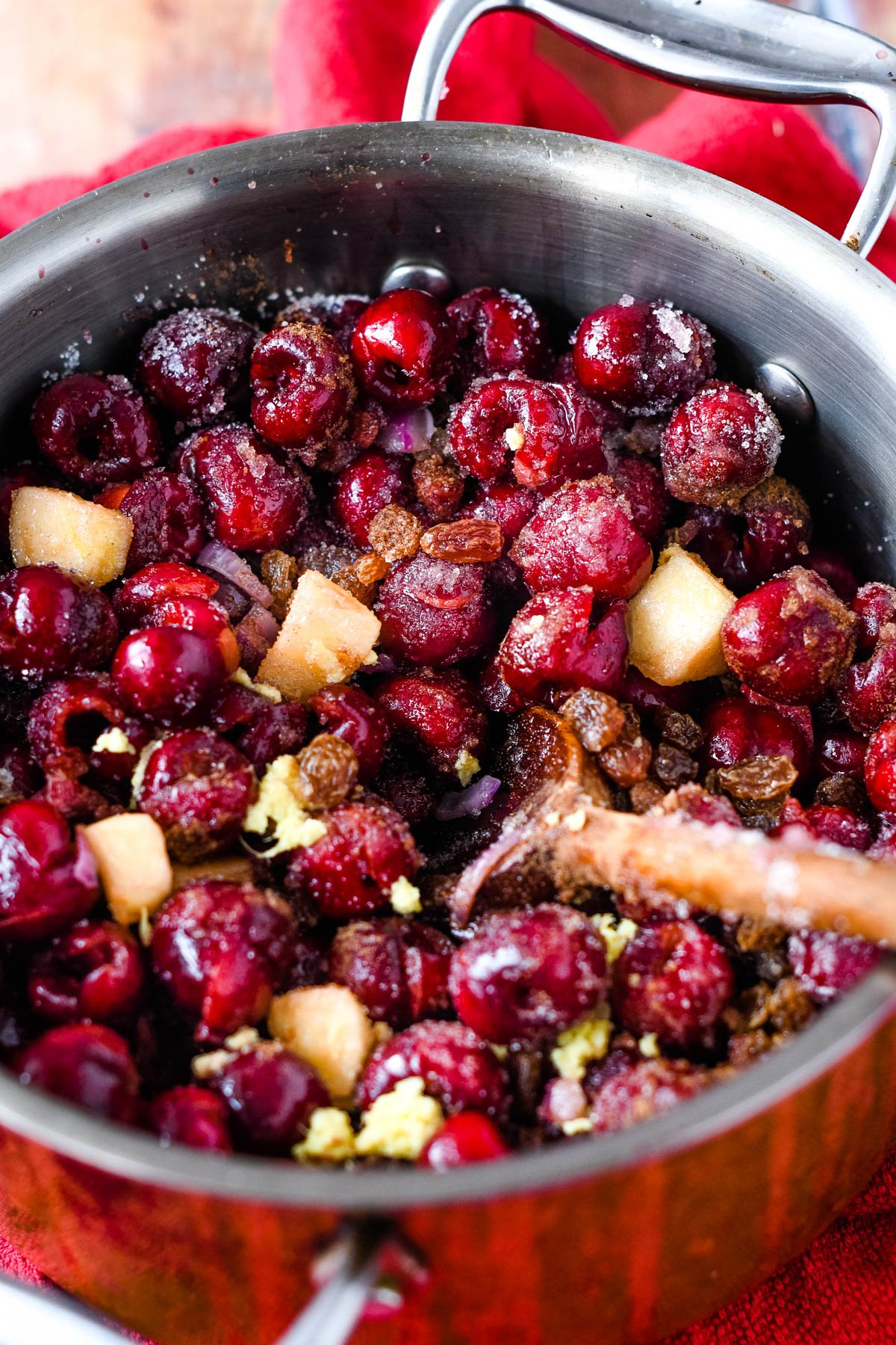 Easy Homemade Spicy Cherry Chutney (+Video!) - Larder Love