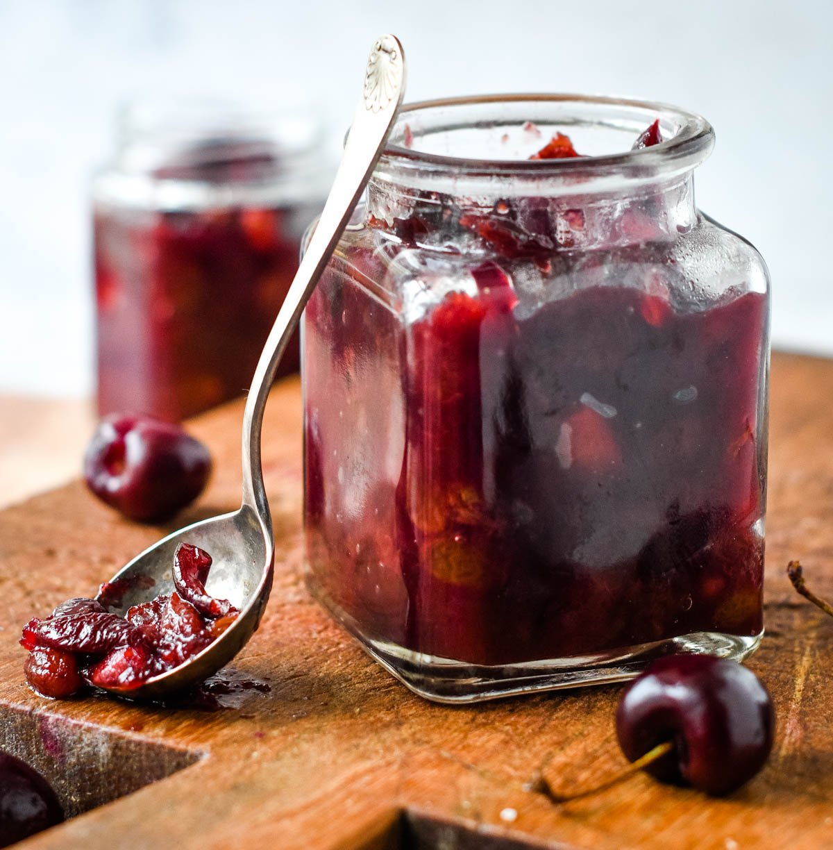Easy Homemade Spicy Cherry Chutney (+Video!) - Larder Love