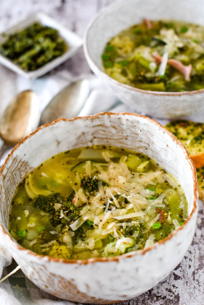 Easy Spring Minestrone Soup In Only 20 Minutes - Larder Love