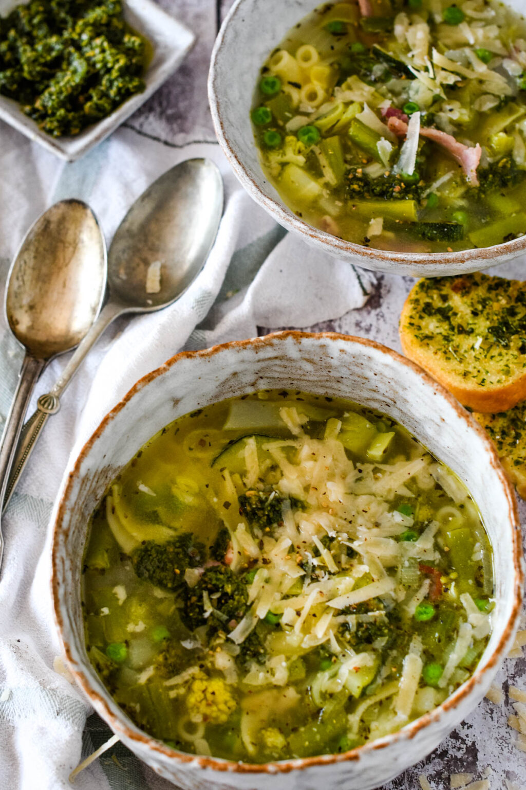 Easy Spring Minestrone Soup In Only 20 Minutes - Larder Love