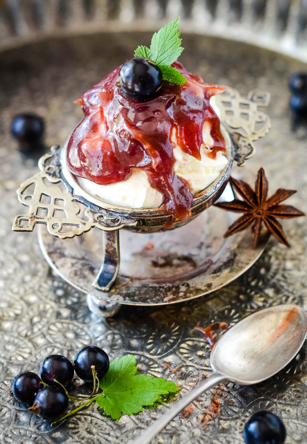 Spiced Blackcurrant Curd With Star Anise - Larder Love