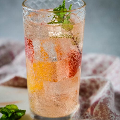 Pimms Style Strawberry And Mint Shrub/Cordial - Larder Love