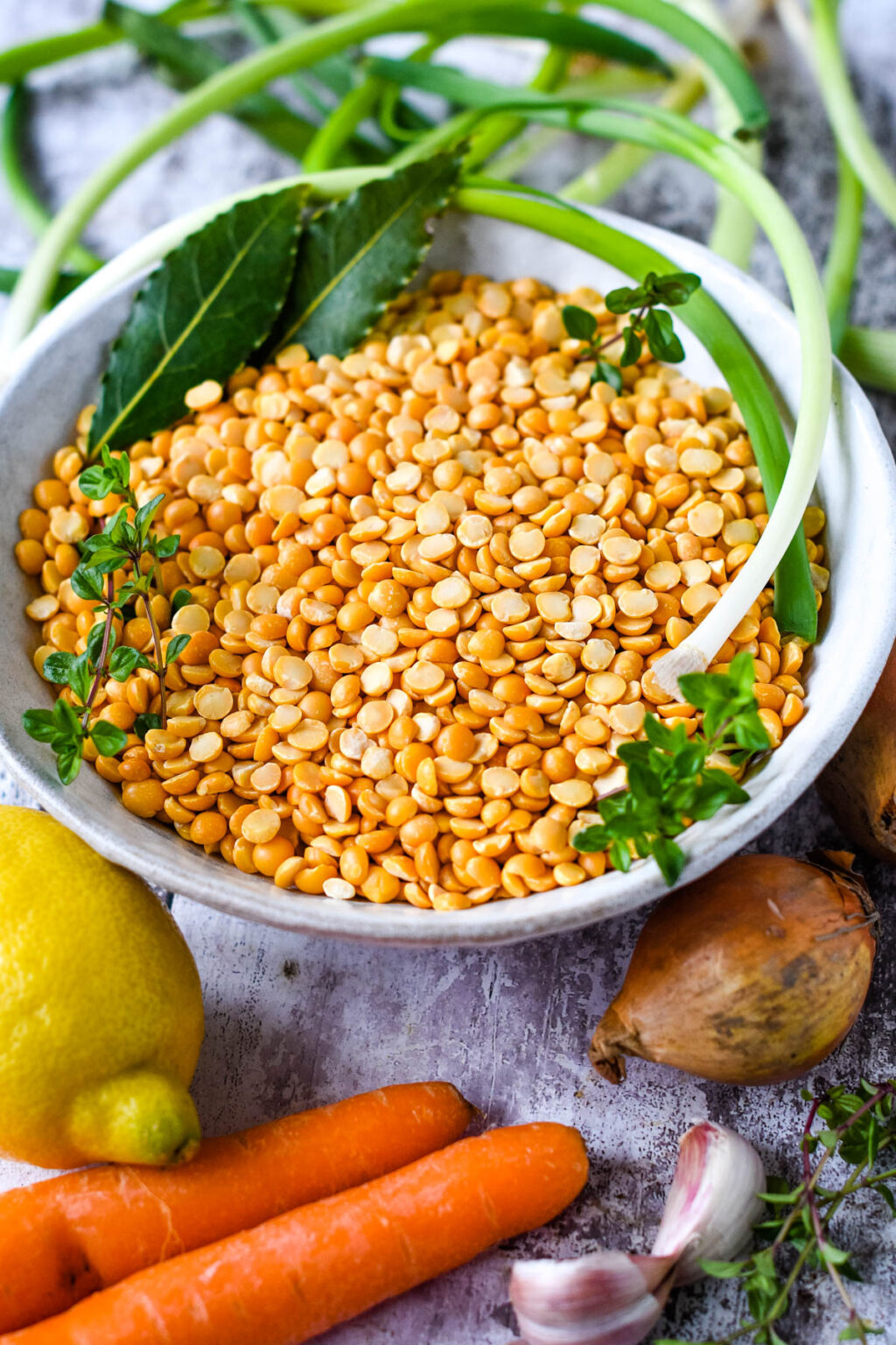 Homemade Greek Santorini Fava Dip (Yellow Split Pea Puree) - Larder Love