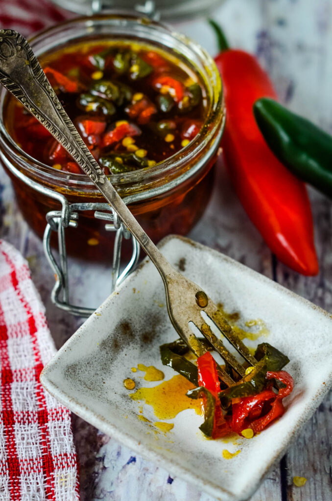 Candied Jalapenos Chilli Peppers (Cowboy Candy) - Larder Love
