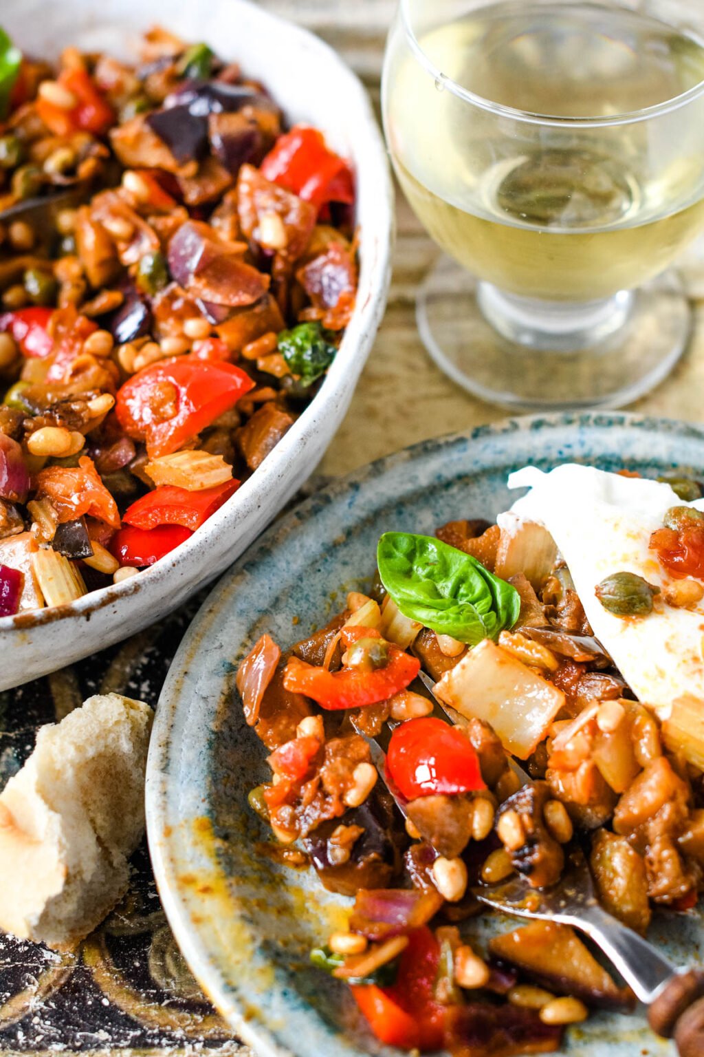 Easy Sicilian Caponata Recipe (Caponata alla Siciliana) - Larder Love