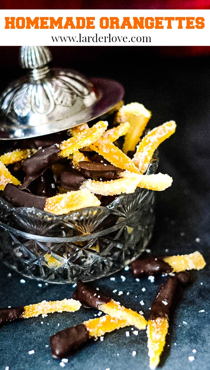 Traditional French Orangettes/Candied Orange Peel - Larder Love