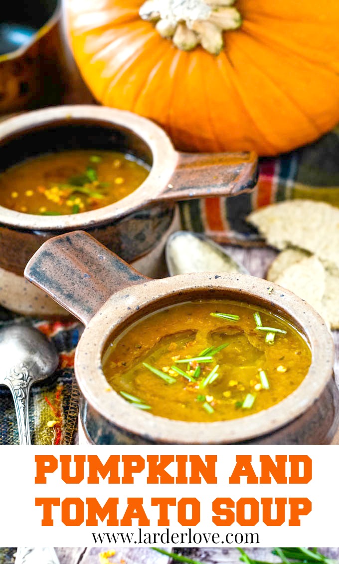 Quick And Easy Pumpkin And Tomato Soup - Larder Love