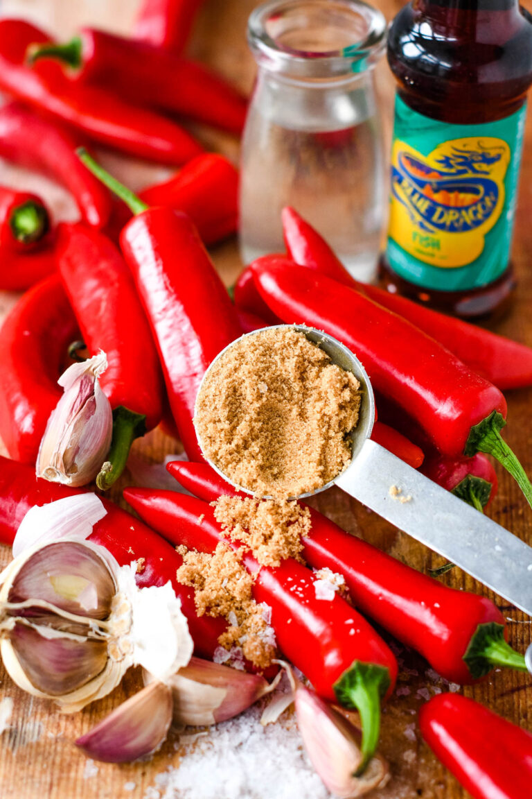 Homemade Sriracha Hot Sauce Recipe - Larder Love