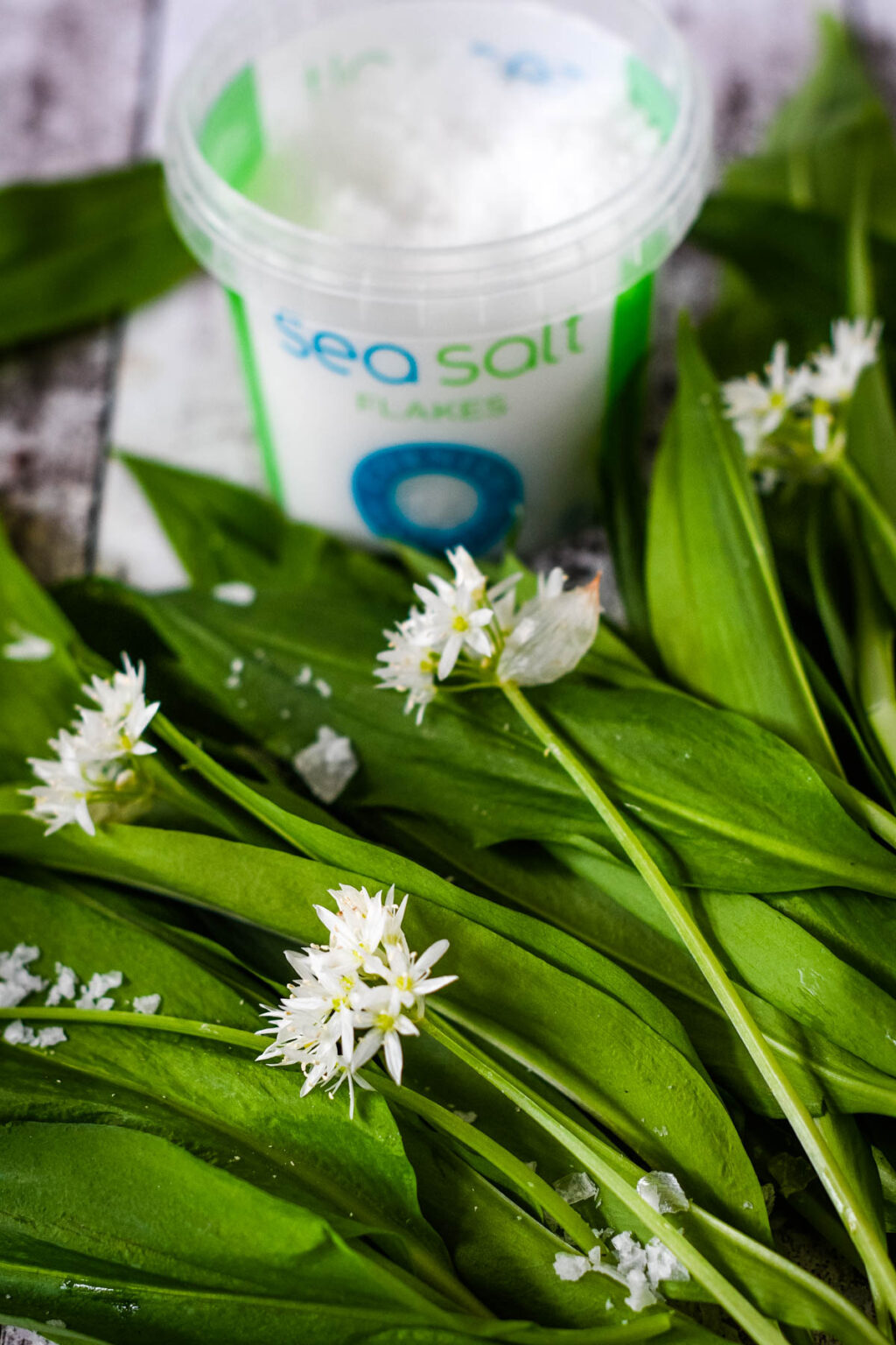 The Best Wild Garlic Salt - Larder Love