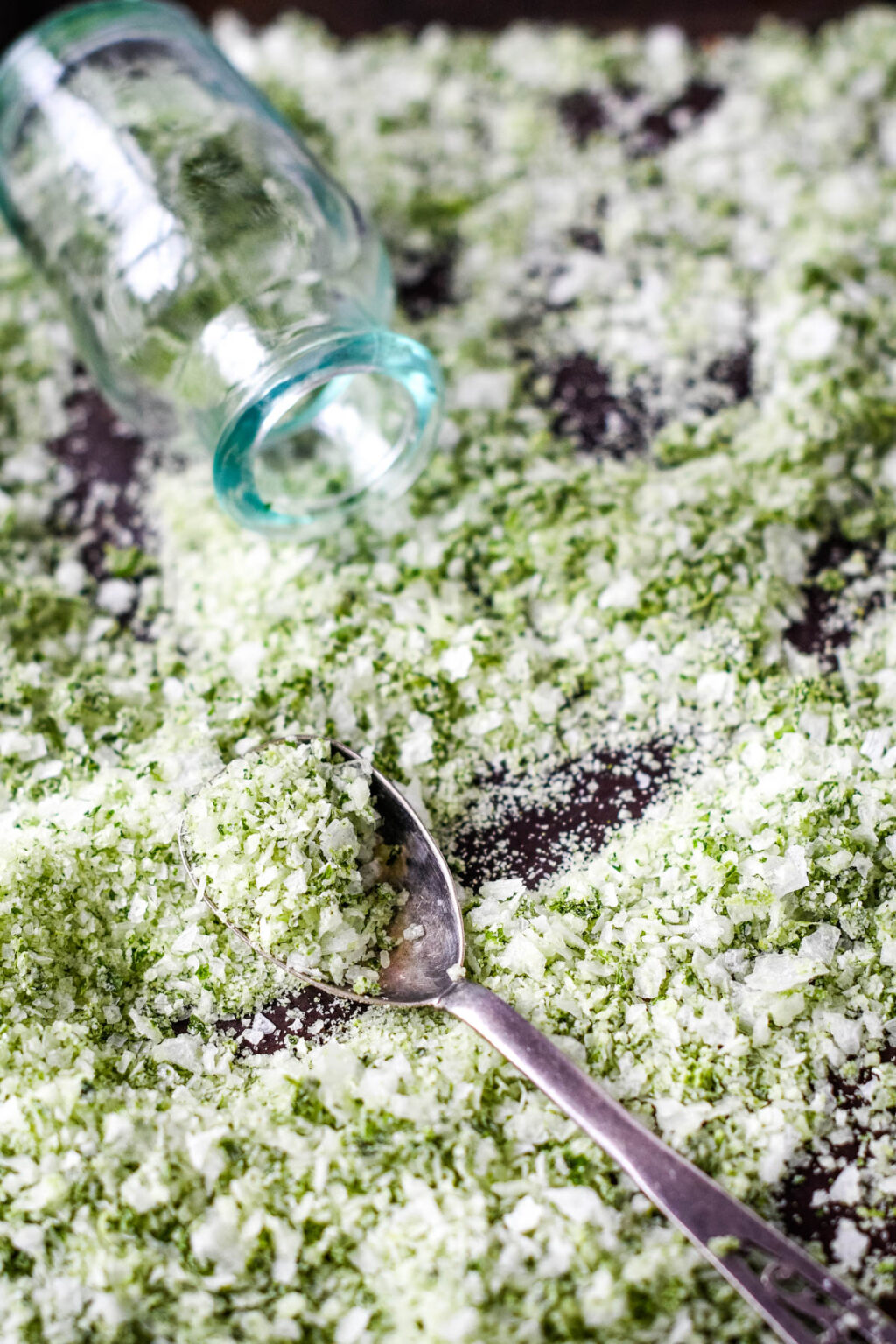 The Best Wild Garlic Salt - Larder Love