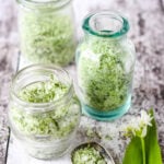 The Best Wild Garlic Salt - Larder Love