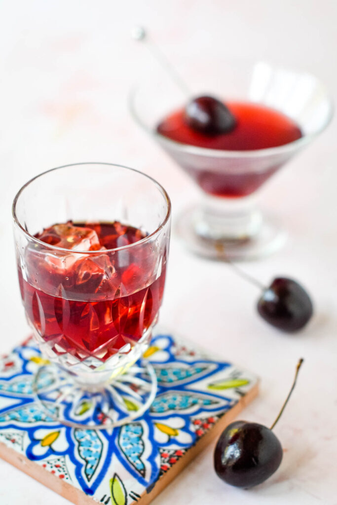 Spiced Cherry Gin Liqueur (+Video!) - Larder Love