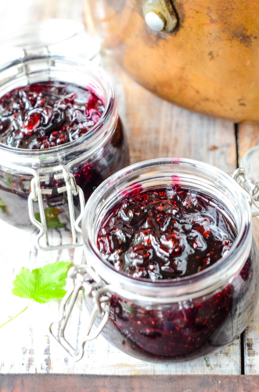 Easy 2 Ingredient Blackcurrant Jam Without Pectin - Larder Love