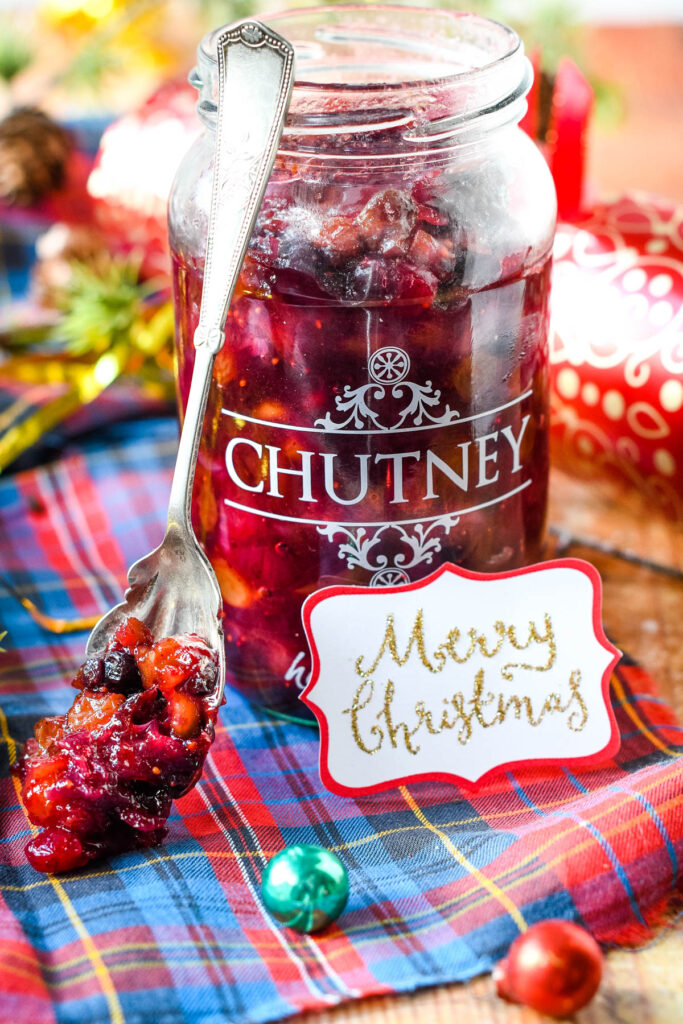 Easy Homemade Cranberry Chutney - Larder Love