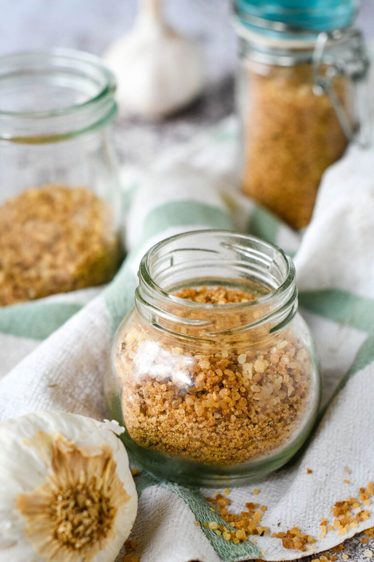 Homemade Roasted Garlic Salt - Larder Love