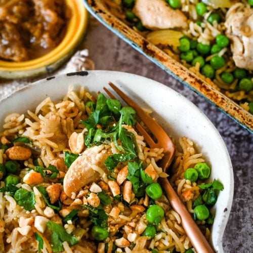 Quick And Easy Chicken Biryani Traybake - Larder Love