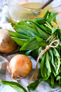 Easy Homemade Wild Garlic Soup - Larder Love