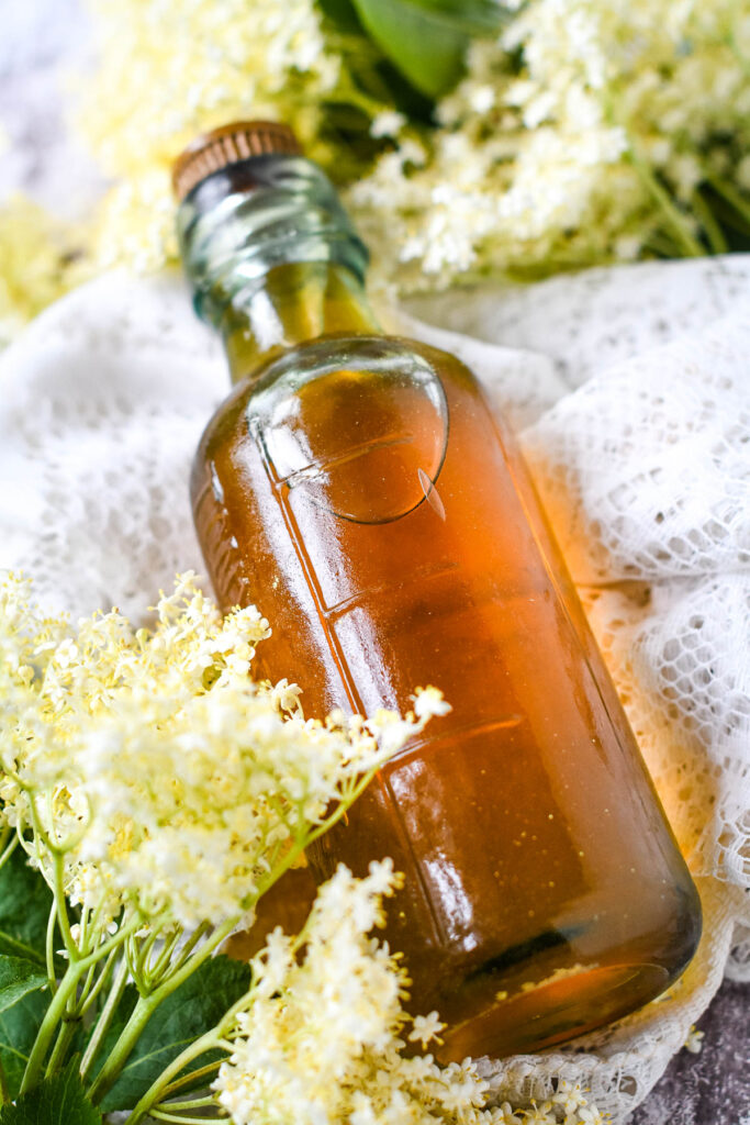 Easy Homemade Elderflower Cordial/Syrup - Larder Love