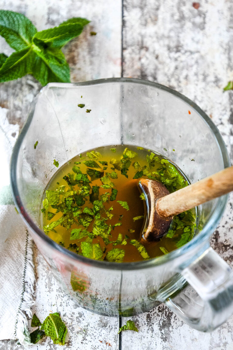 Easy Homemade Mint Sauce - Larder Love