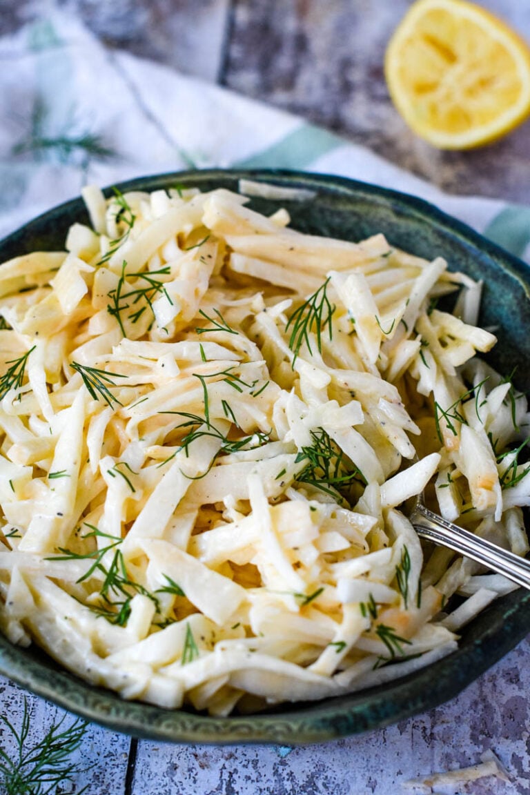 Easy Celeriac Remoulade - Larder Love