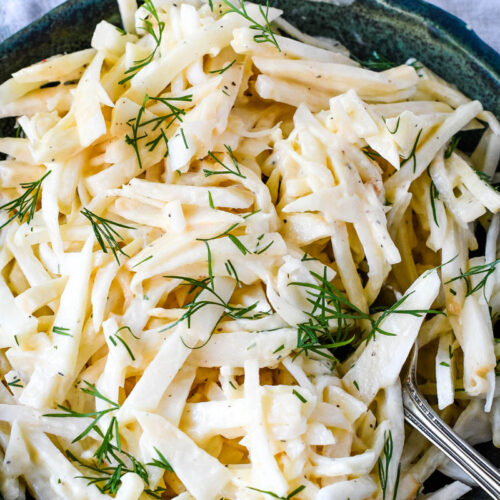 Easy Celeriac Remoulade - Larder Love