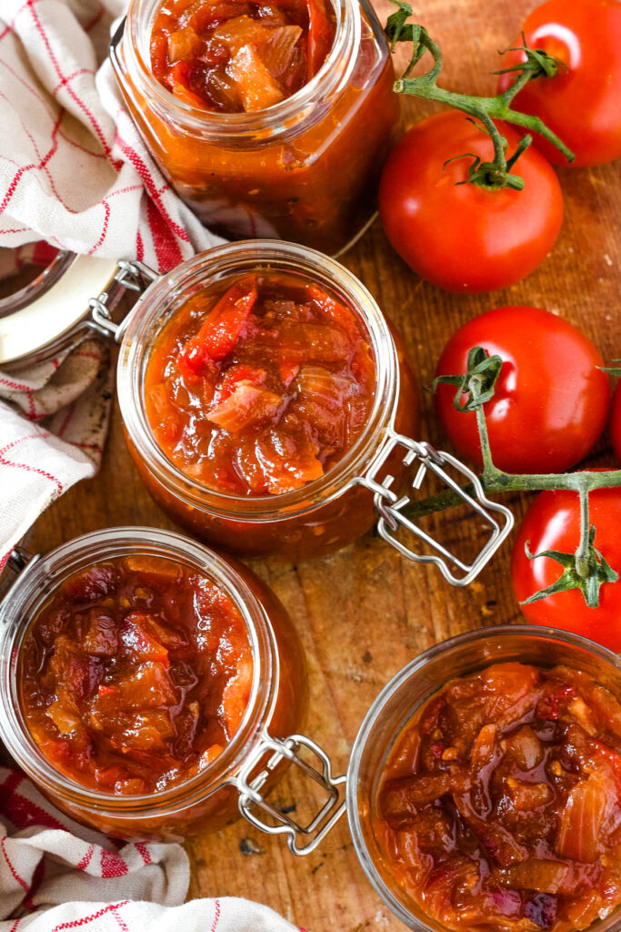 Easy Basic Tomato Chutney - Larder Love