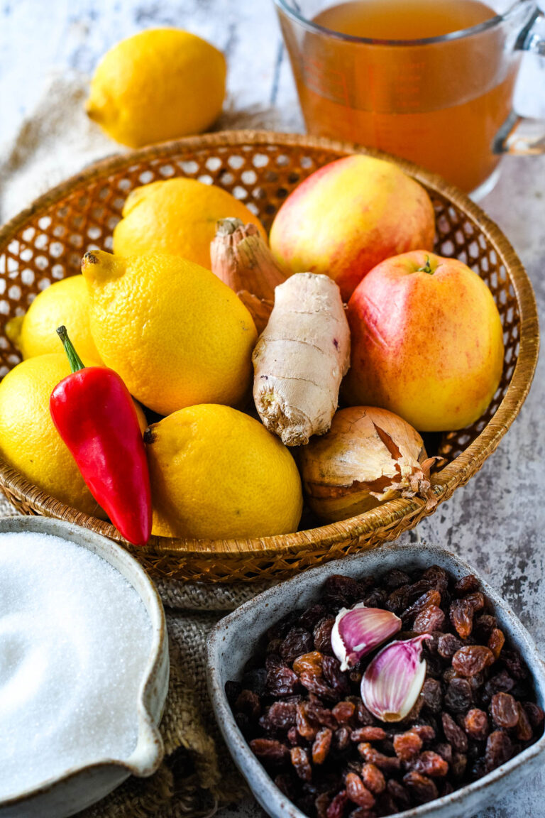 Easy Homemade Lemon Chutney - Larder Love