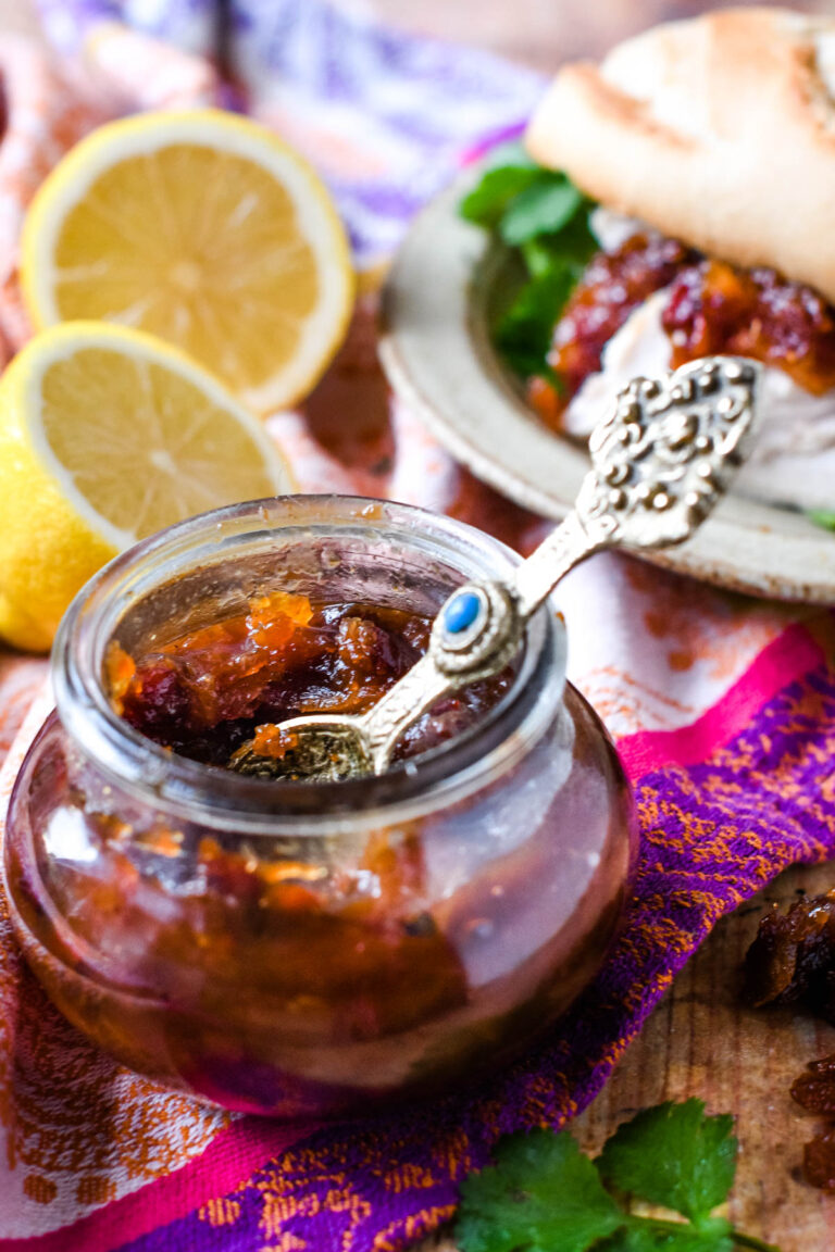 Easy Homemade Lemon Chutney - Larder Love