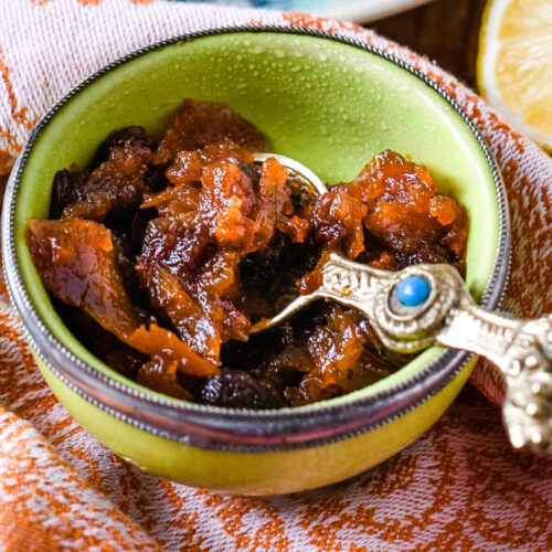 Easy Homemade Lemon Chutney - Larder Love