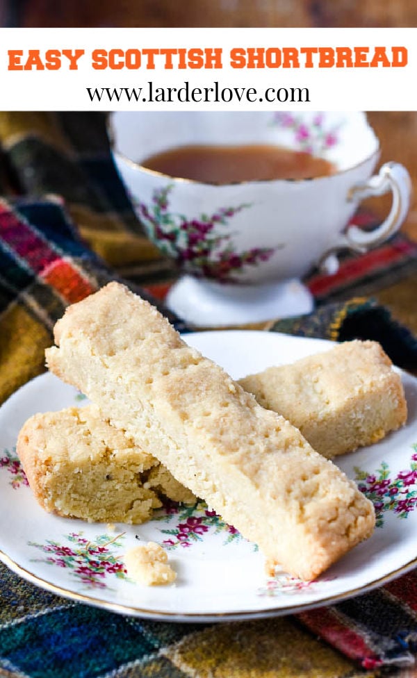 Quick And Easy Traditional Scottish Shortbread - Larder Love
