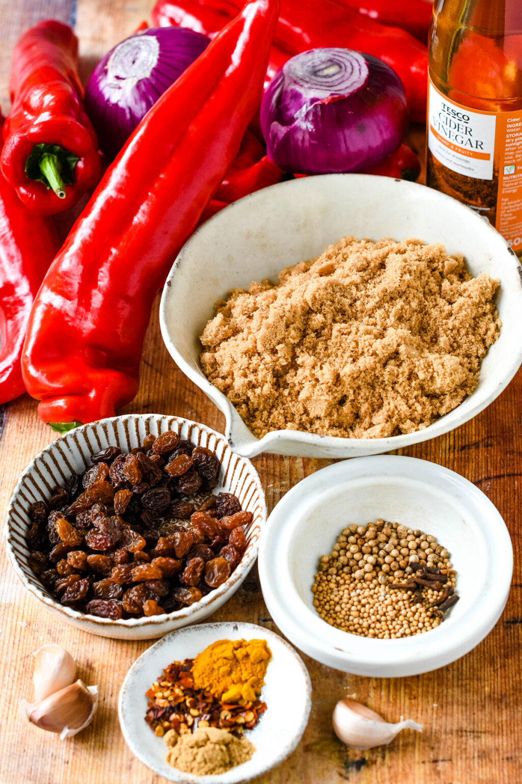 Super Easy Red Pepper Chutney - Larder Love