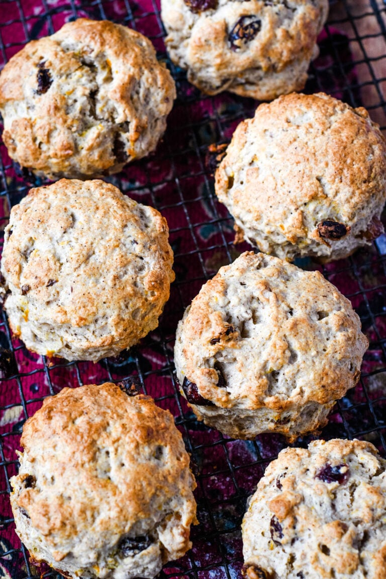 Super Easy Christmas Scones - Larder Love